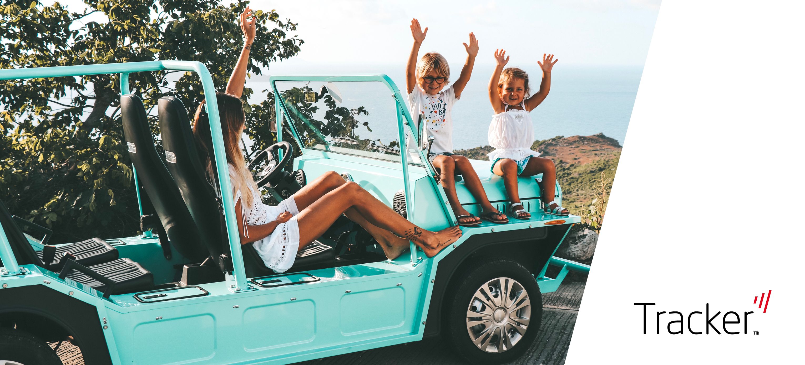 T﻿racker – market leading security for your vehicle.